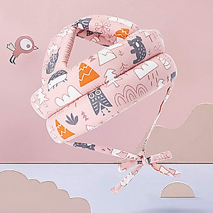 DaMohony Baby Helmet for Crawling Walking, Baby Infant Toddler Helmet Head Protector, No Bump Safety Head Cushion Bumper Bonnet, Baby Safety Headguard Shock-Absorbent Protective Hat