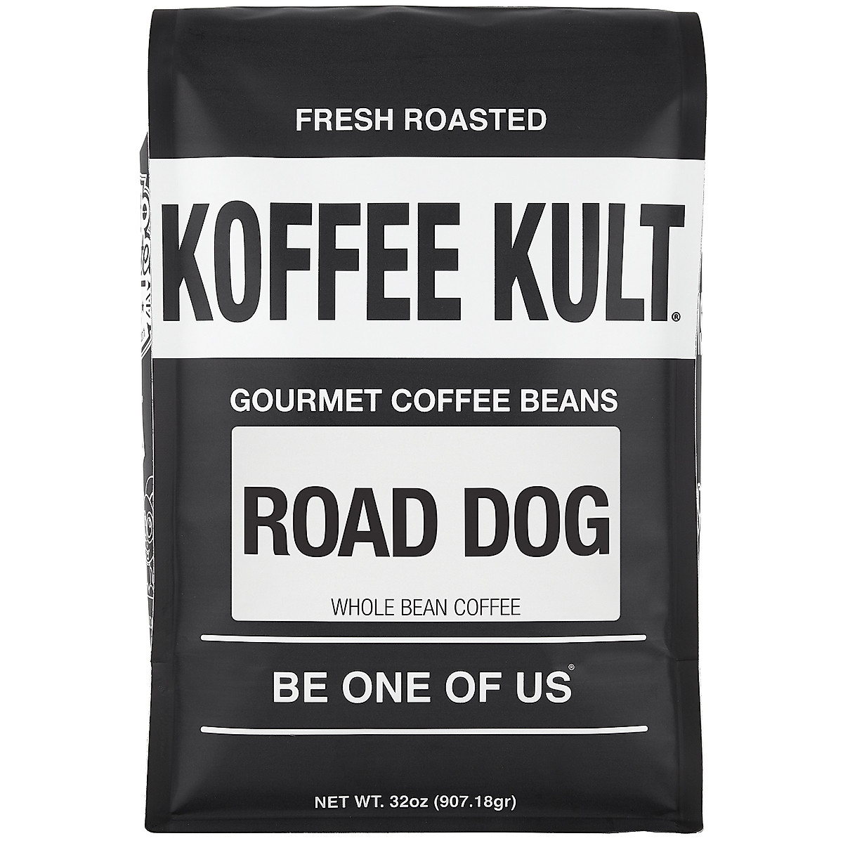 Koffee Kult Road Dog Dark Roast Coffee Beans (whole bean,32oz)