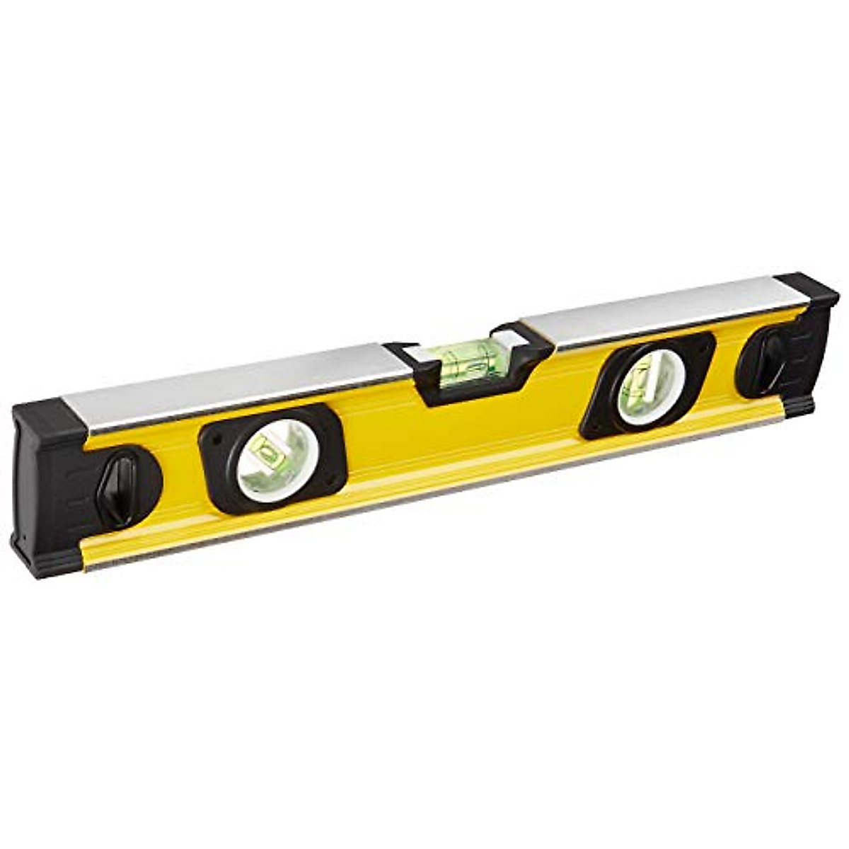 Amazon Basics 16-Inch Heavy Duty Shock Resistant Aluminum Alloy Magnetic Spirit Level