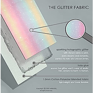 mibasies Kids Unicorn Insulated Lunch Box for Girls Rainbow Bag with Water Bottle Holder(Pink Blue Rainbow)