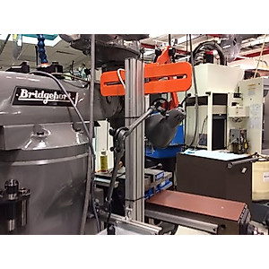 Floor Mount Milling Machine Safety Guard, Interlocked Model. Part # MG-1-SK1 by ATS MACHINE SAFETY SOLUTIONS