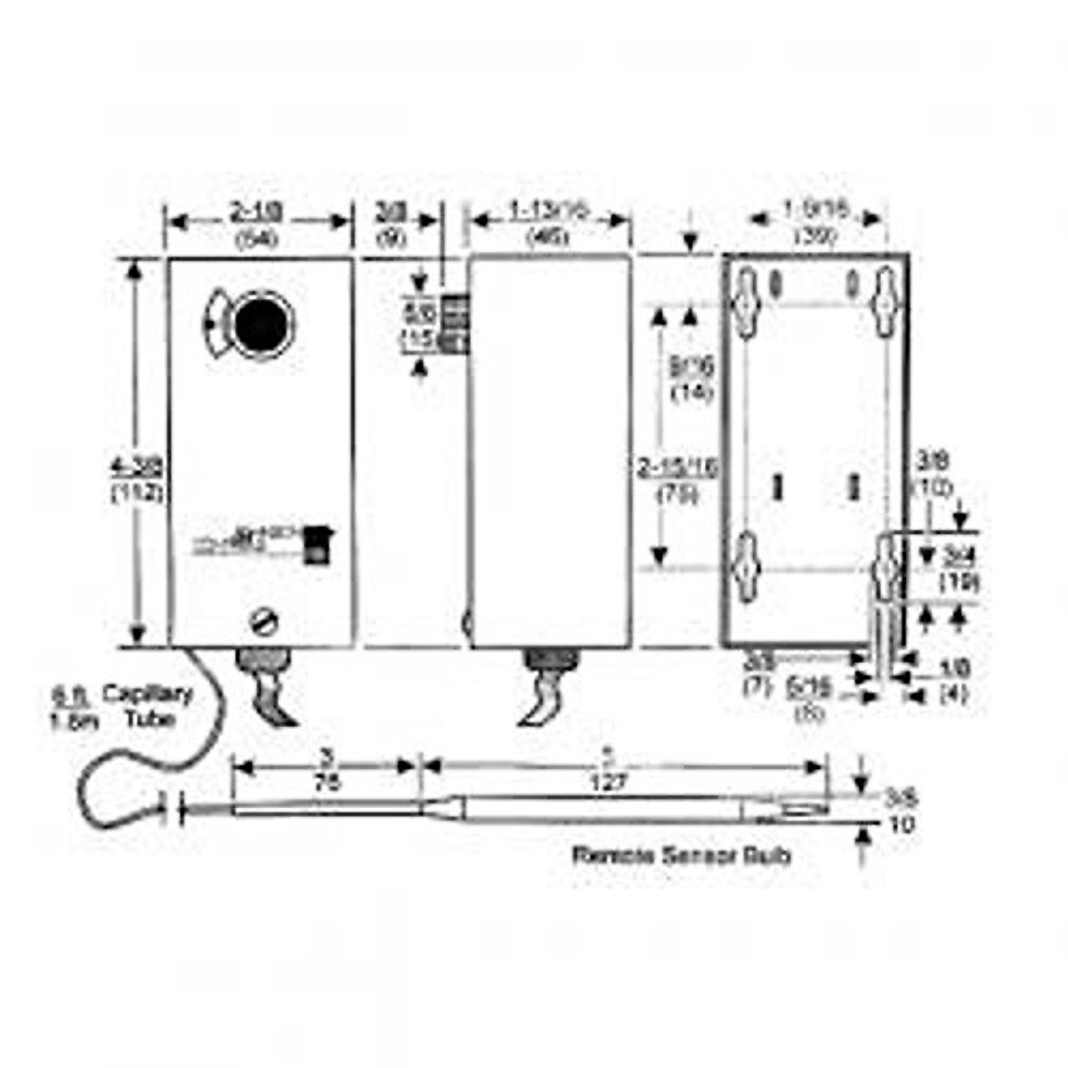 Jonson Controls A19AAT-2C Freezer Temperature Controller (D132)