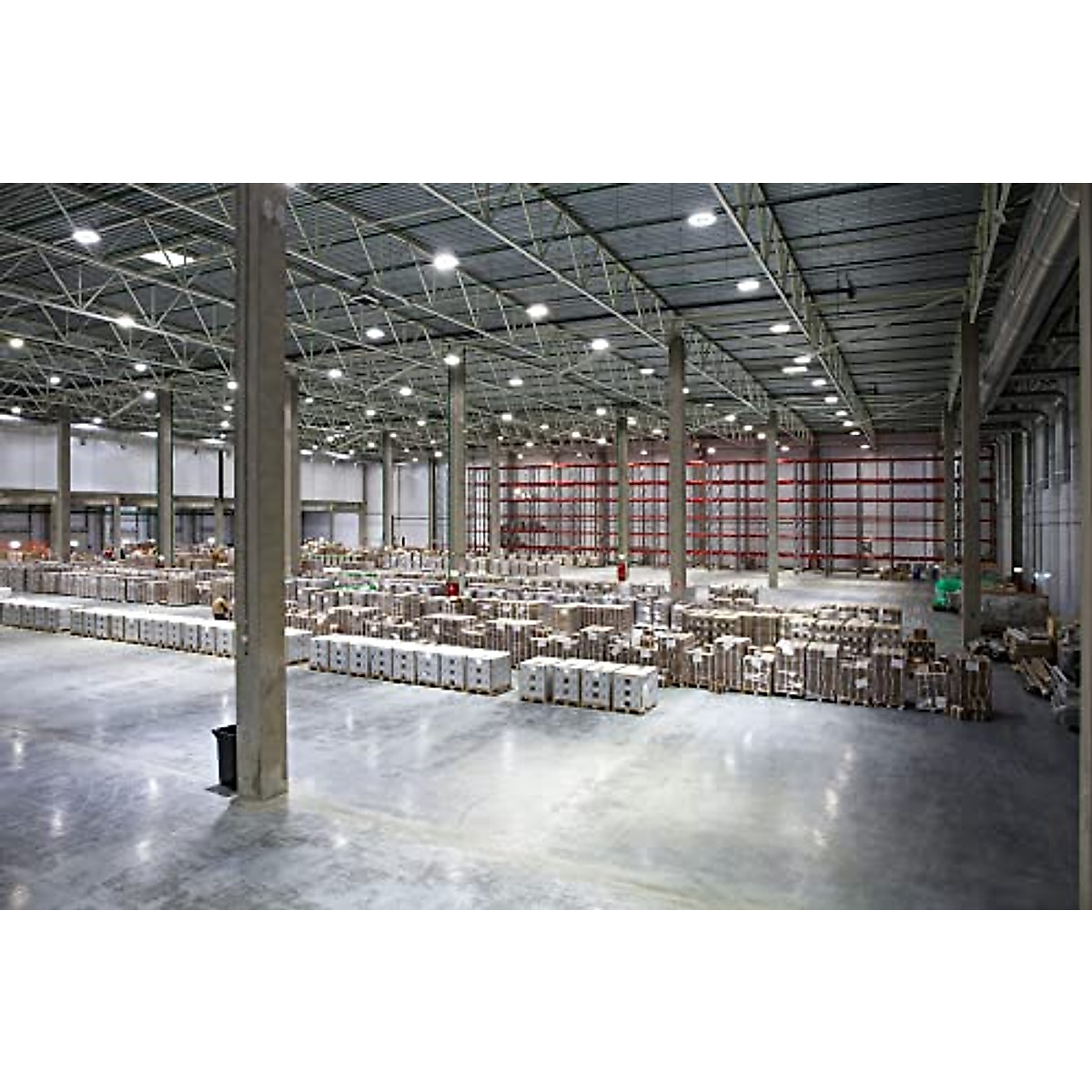 Lithonia Lighting CPRB ALO14 UVOLT SWW9 80CRI DBL LED Round High Bay with Switchable Color Temperature and Adjustable Light Output Switch, Multi-Volt 120-347V, 15-Inch, Black