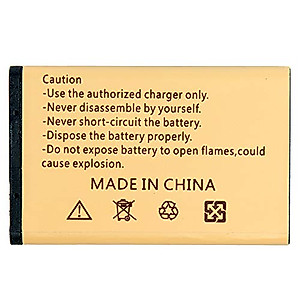 1500mAh Li-ion Battery for Retevis RT22 RT22S RT15 Walkie Talkies LUITON LT-316 TIDRADIO TD-M8 Zastone X6 WLN KD-C1 Zeadio ZS-B1 DC Two Way Radio 3.7V (2 Packs)