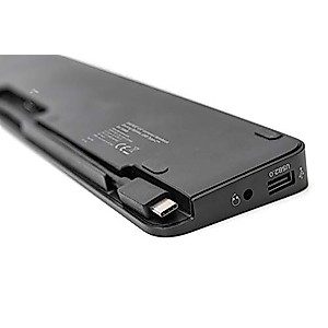 Digitus 14" Universal Notebook Docking Station, USB-C 3X Video, 3X USB 3.0, 2X USB-C, 2X USB 2.0, RJ45