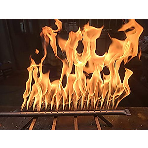 Americangaslogs 17.5-24Inch Gas Fireplace Burner Pipe Gas Fireplace Gas Log Lighter (22inchpipe)
