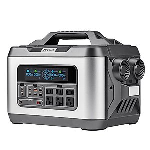 PryMax Steelite Portable Power Station 2200W (Peak 4500W) Solar Generator Pure Sine Wave AC Outlets 2220Wh Generators for Home Use with PD100W Fast Charging Power Supply for Camping Outdoor Outage RV