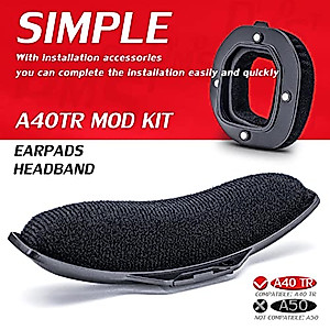 DIMOST Ear Pads Headband Compatible with Astro A40 TR Headset (Velvet)