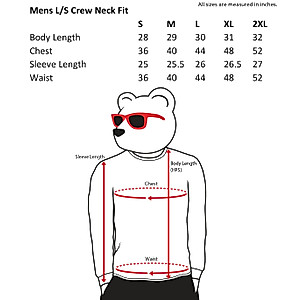 Riot Society Mens Panda Rose Long Sleeve T-Shirt - Black, Large