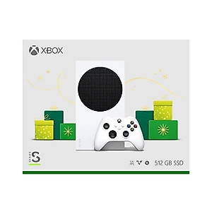 Xbox Series S 512GB All Digital Holiday Console (Renewed)