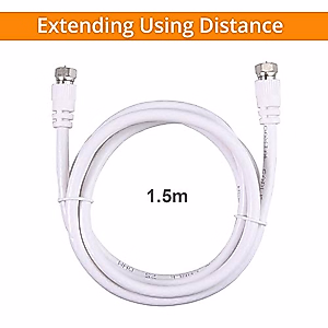 Neoteck 6-Way Coax Cable Splitter MoCA 5-2500MHz, Coaxial Splitter