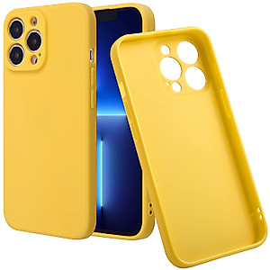 Wisdompro Case for iPhone 13 Pro Max, Bundle of 5 Pack Extra Thin Slim Soft TPU Gel Protective Case Cover for iPhone 13 Pro Max 6.7 inch (Yellow, Red, Green, Light Blue, Pink)