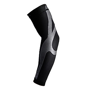 Enhanced Graduated Compression Arm Sleeve For Men Women - Basketball, Baseball, Football, Sports - Medical Sleeve, Tennis Elbow Pain, Bicep Compression, Recovery, Circulation, Lymphedema Sleeve