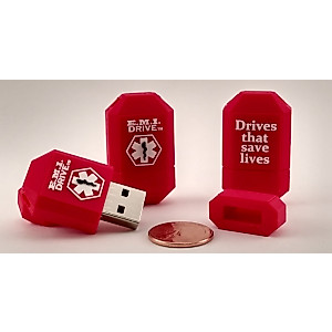 EMI Drive Emergency Medical Alert USB Flash Drive