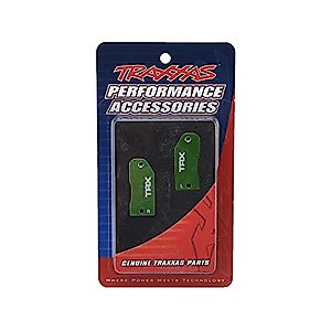 Traxxas 3632G Green-Anodized 6061-T6 Aluminum Caster Blocks (pair)
