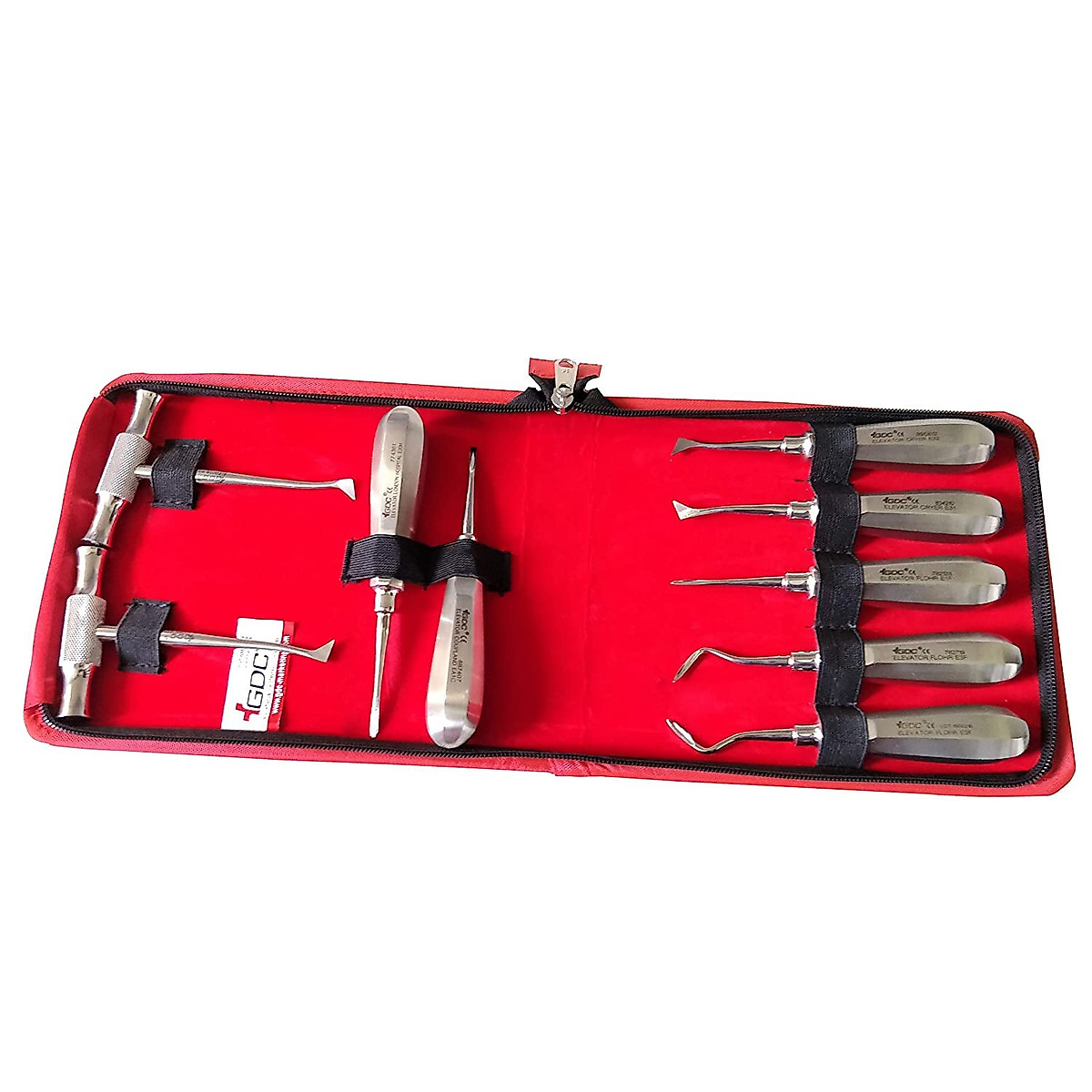 Root Elevator Kit, Set of 9 pc