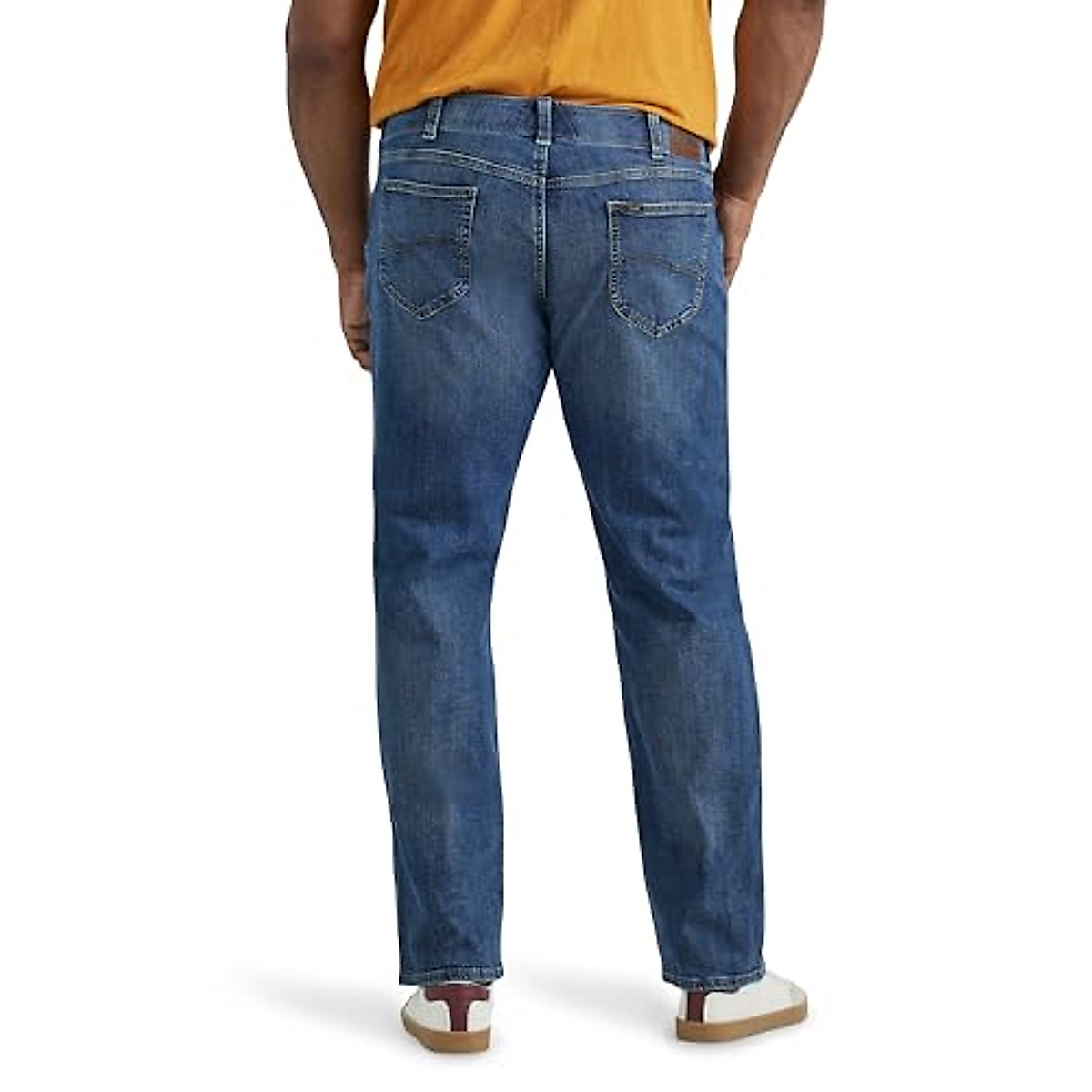 Lee Men's Big & Tall Extreme Motion Relaxed Straight Jean Maddox 44W x 30L