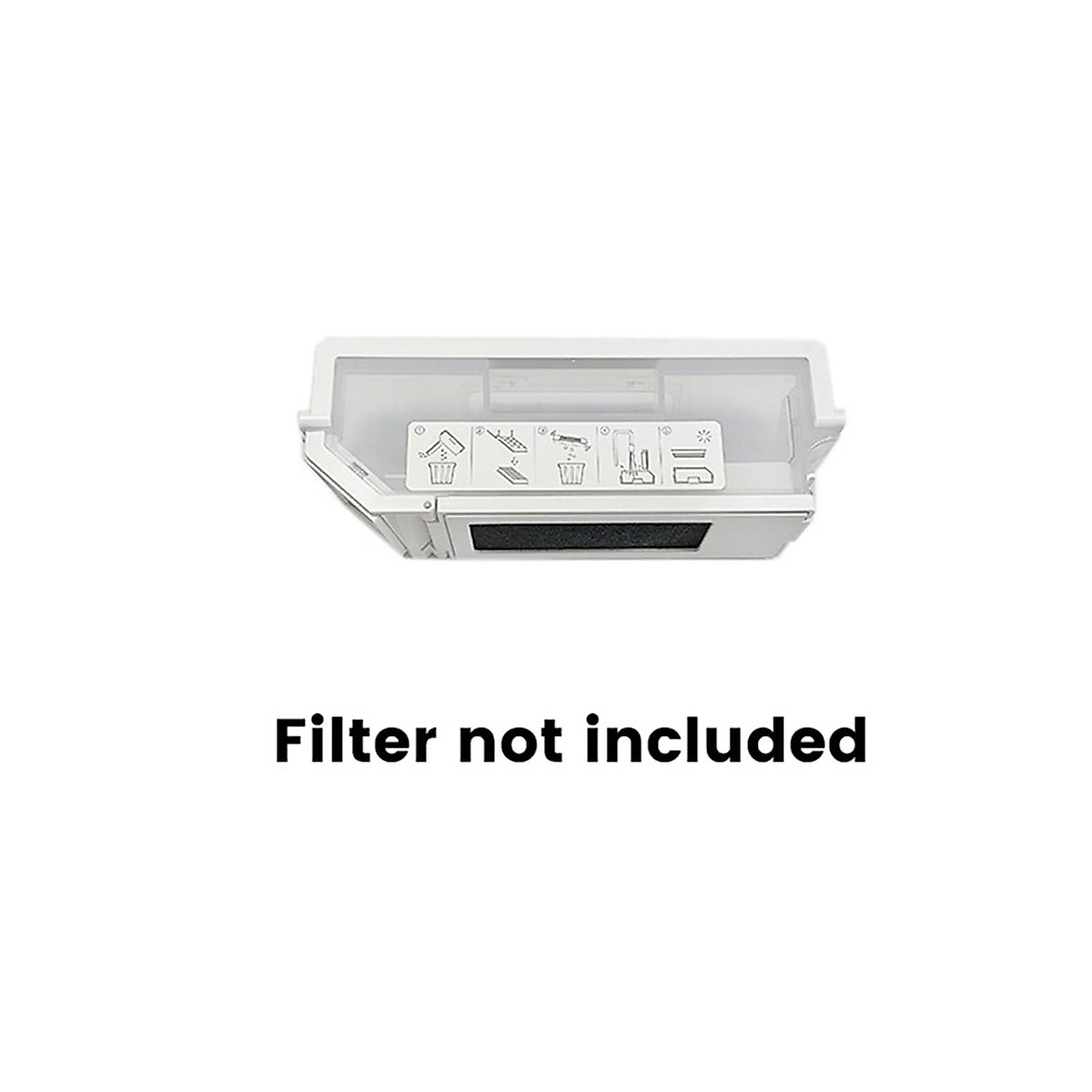 McbeAn Dust Box Compatible for Ecovacs Compatible for Deebot T20/T20MAX/T20PRO Robot Vacuum Cleaner Replacement Accessories Garbage Box