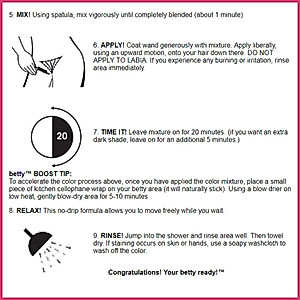 Brown Betty - Hair Color for the Hair Down There Kit