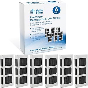 Fette Filter - Refrigerator Air Filter Compatiable with Frigidaire Paultra II, Pure Air Ultra II, Electrolux 242047805 5303918847 EAP12364179 Part Number 5303918847