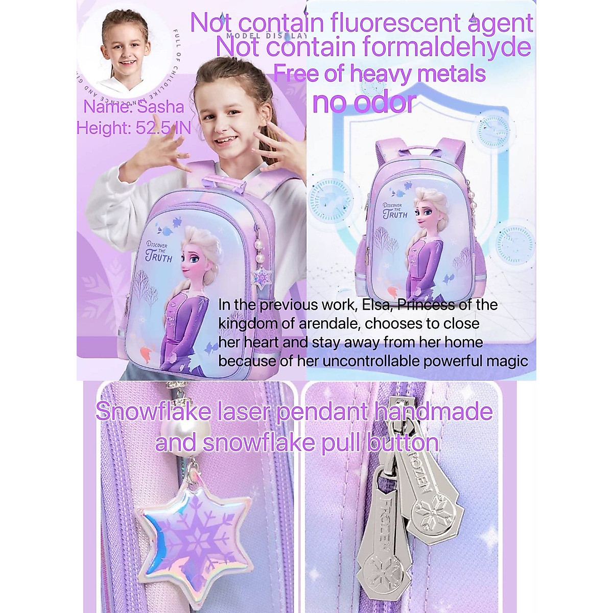 HONTUBS Sports backpack schoolbag (3D P)