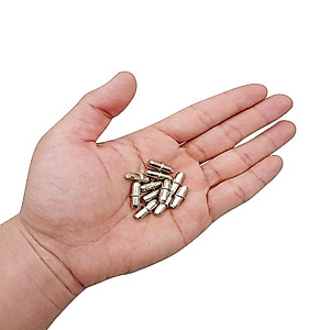 120 Pcs Shelf Pins 5mm Shelf Holder Support Pins Made from Nickel Plated Metal Material Shelf Pegs are Sturdy and Durable for Furniture Shelves Bracket.