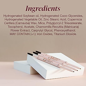 Mineral Fusion Retractable Brow Pencil, Medium Brown, 0.003 Ounce