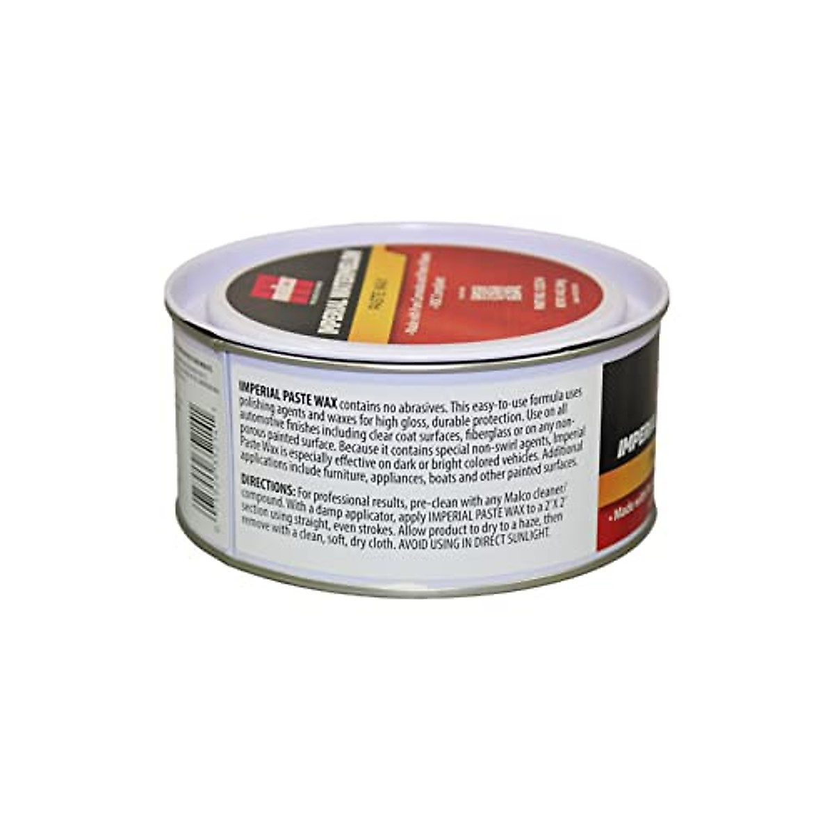 Malco VOC Compliant Imperial Paste Wax, Watermelon Scent – Creates High Gloss Finish/Provides Durable Protection/Premium Wax for Use on Fiberglass, Gel Coat and Painted Finishes / 14 Oz. (125214)