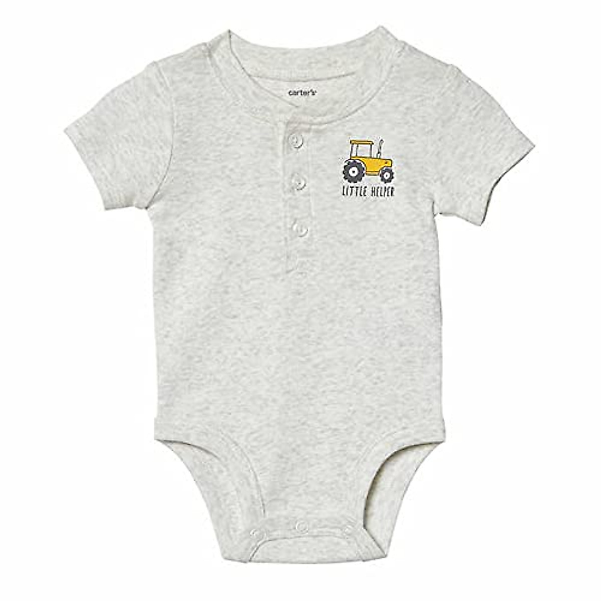 Carter's Boys 4-Piece Bodysuit & Pant Set, Tractor (12 Months)