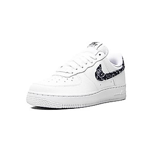 Nike Womens WMNS Air Force 1 Low '07 DH4406 101 Black Paisley - Size 6W