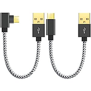 USB Cable for Fire Stick, Micro USB Power Cable for Amazon Fire Stick, Power up Your Fire Stick from Your TV's USB Port, Chromecast, Roku Stick, TiVo Stream 4K, 2 Pack