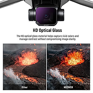 NEEWER 6 Pack ND/CPL Filter Set Compatible with DJI Mavic 3 Classic, HD Optical Glass Neutral Density ND8/16/32/64/128 Filter/CPL Filter, Multi Coated Water Repellent Lightweight Drone Accessories
