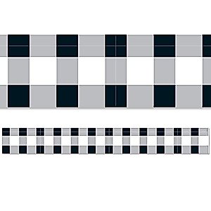 Creative Teaching Press Buffalo Check Bulletin Board Border Classroom Décor