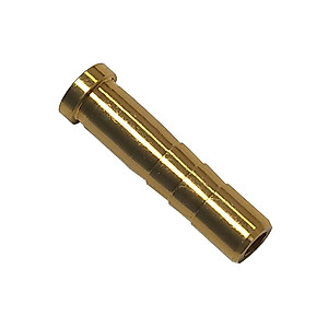 50 Grain Archery Arrow Copper Insert Screw Copper Brass Arrow Inserts Arrowheads Connector,for Diameter.244 Arrow Shaft Archery Accessories(12 PCS)