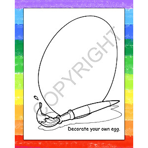 ZOCO - Springtime Fun - Coloring Books (25 Bulk Pack, Without Crayons) - Easter Holiday Party Favors, Games, Puzzles, Activities for Kids