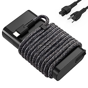 New Slim HP 65w USB C Laptop Charger Adapter:hp Spectre x360 Replacement hp Chromebook,hp EliteBook hp Envy x360,ProBook,Elite x2,Split x2,Fast Charging Type C AC Adapter Travel Power Cord Supply