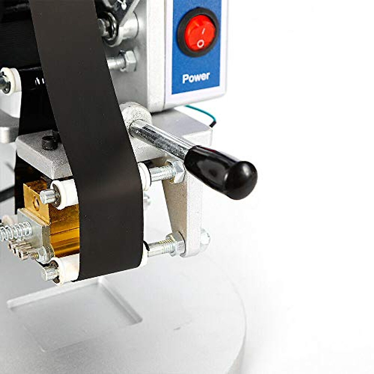 Electric Hot Stamp Ribbon Printer Hot Foil Date Code Printing Machine Manual Coding Machine 110V