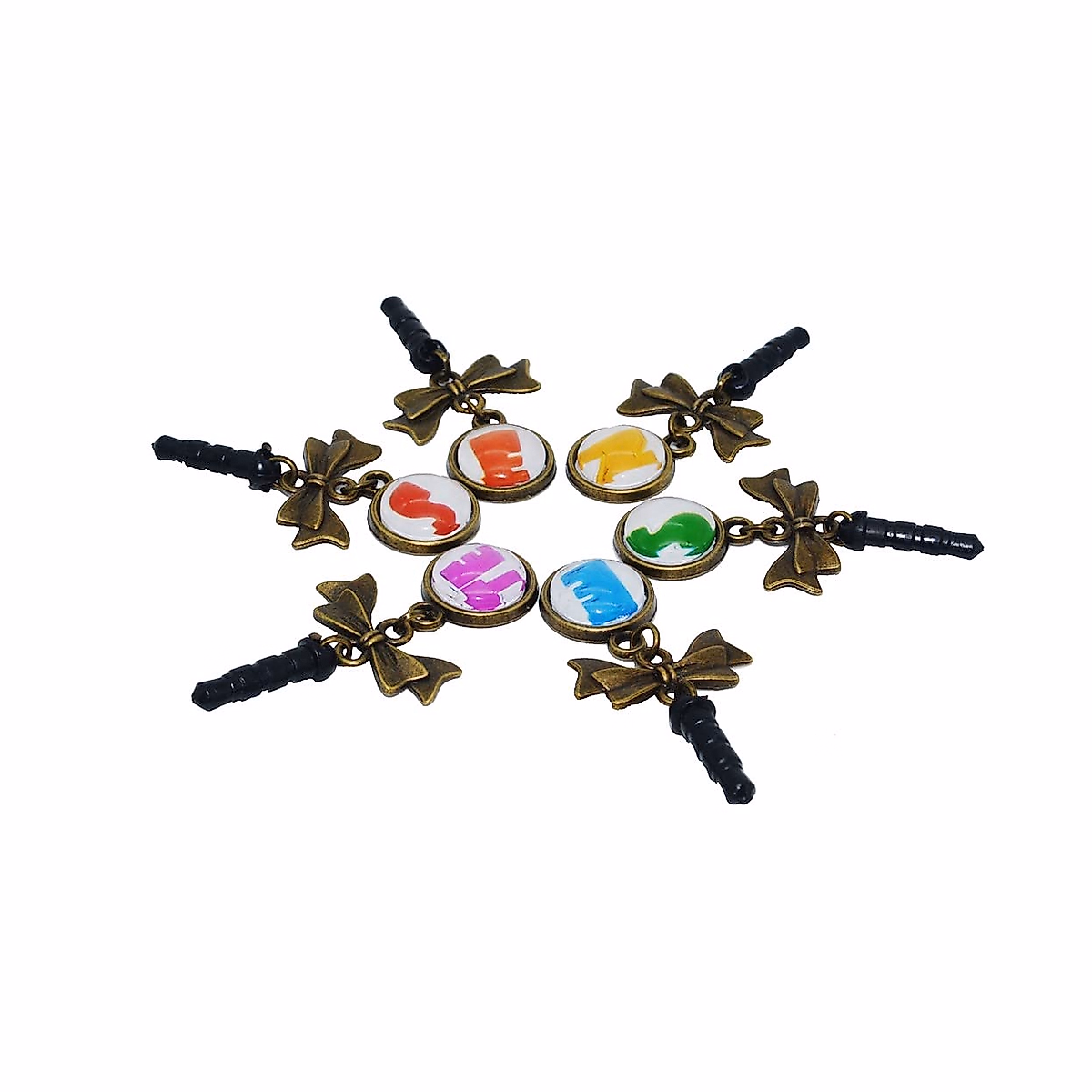 STENES Bling Case Compatible with iPhone 14 Case - Stylish - 3D Handmade [Sparkle Series] Peacock Design Cover with Cable Protector [4 Pack] - Green