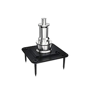 LimoStudio [2-Pack] Wall and Ceiling Mount with 5/8” Stud and 1/4" Thread with Screws for Photo Studio and Video Shooting, AGG2801