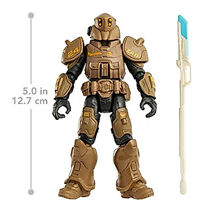 Mattel Lightyear Toys Zap Commander Marquam Action Figure, 12 Points of Articulation & Accessory, 5-in Scale