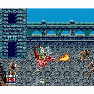 Golden Axe II (Sega Genesis / Mega Drive) – Reproduction Video Game Cartridge