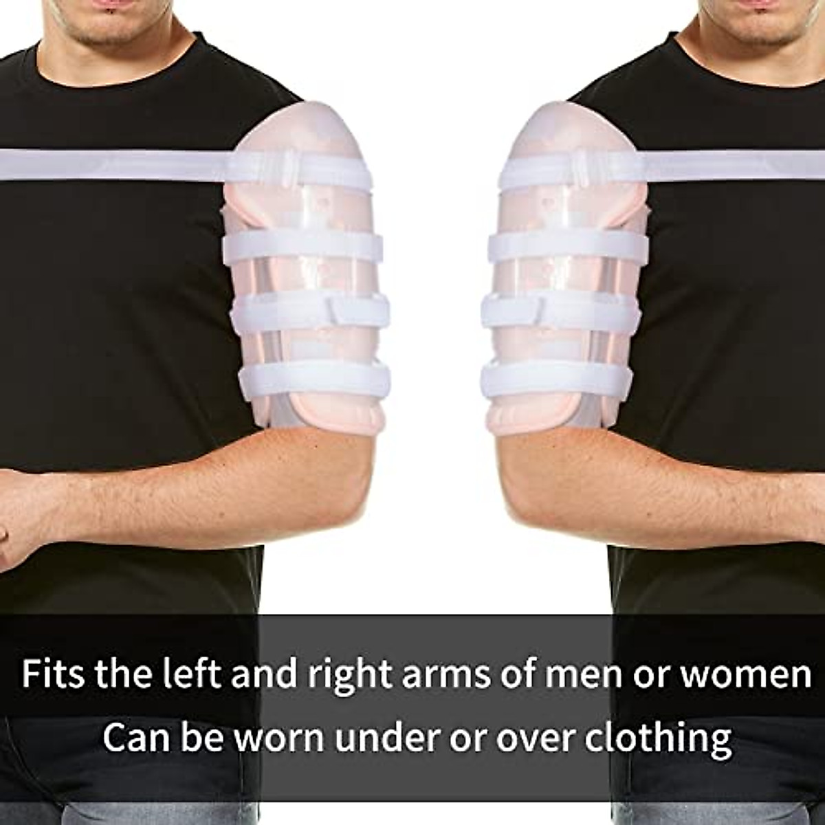 Sarmiento Brace - Humeral Shaft Fracture Splint Humeral Fracture Brace for Broken Upper Arm Shoulder Bicep Left/Right Arm Long-Bone Humerus Fracture for Men and Women (XL)