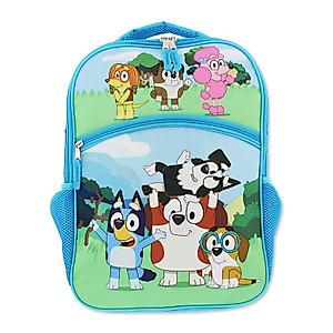 Bluey Kids 16 Inch School Backpack (One Size, Blue)
