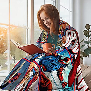 Blanket Flannel Manga Soft Cozy Throw Blanket for Couch Bed Sofa 52"x 62"