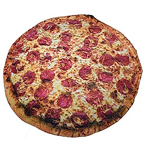 Super Soft Pizza Throw Blanket 60" Fleece Novelty Food Wrap