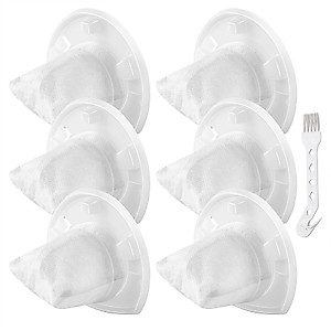 6 Pack Replacement Filter Compatible with Black & Decker Hand Vacuum Cordless Vacuum VF110 CHV1410L, CHV1410, CHV9610, CHV1210, CHV1410B, CHV1510, BDH2000L