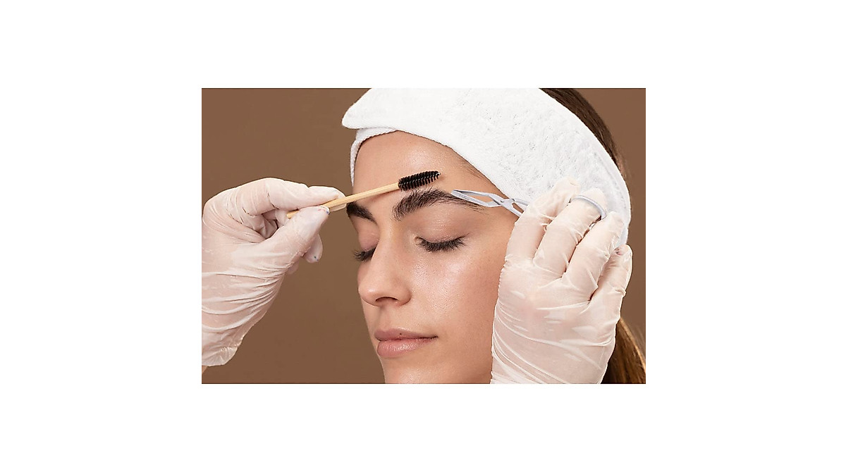 Precision Eyebrow Tweezers - German Steel Scissor Handle