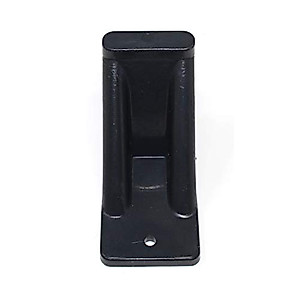 JSP Manufacturing Dark Grey Plastic Mini Roof Snow and Ice Guard - Multi-Quantity Pack | Prevent Sliding Snow Stop Buildup (100)