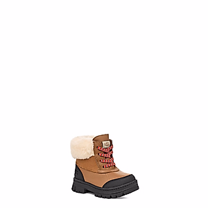 UGG Unisex-Child Ashton Addie Boot, Chestnut, 6 Big Kid