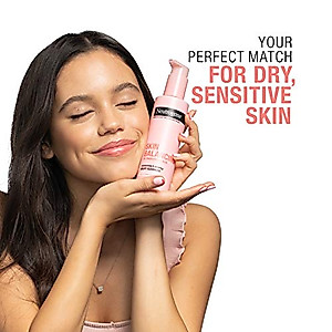 Neutrogena Skin Balancing Milky Cleanser with 2% Polyhydroxy Acid (PHA), Soothing & Moisturizing Face Wash for Dry & Sensitive Skin, Paraben-Free, Soap-Free, Sulfate-Free, 6.3 oz